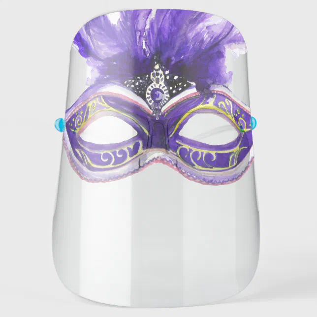 Purple Masquerade Mask | Personalized | Zazzle