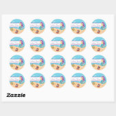 Purple Mermaid Back to School Sticker | Zazzle