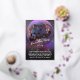 Purple Mirror Disco Ball Bachelorette Dance Party Foil Invitation | Zazzle