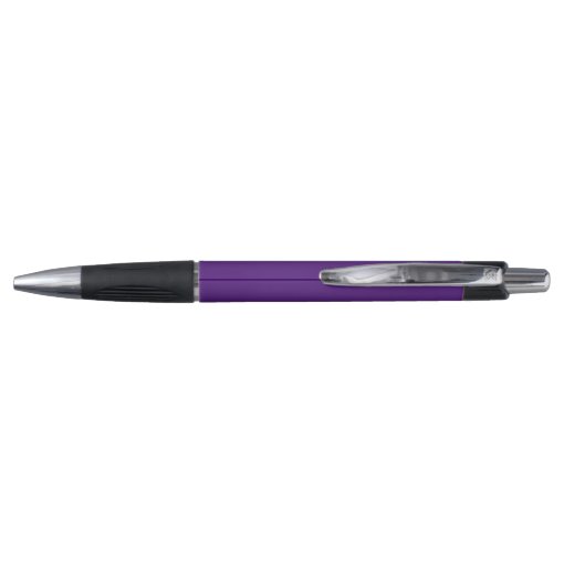 Purple monogram name script pen | Zazzle