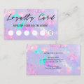 purple opal texture loyalty card | Zazzle