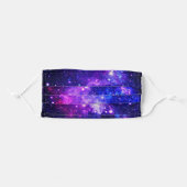 Purple Outer Space Stars Galaxy Adult Cloth Face Mask | Zazzle