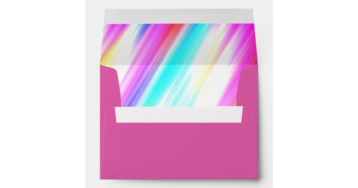 Purple Paint Smear Envelope | Zazzle