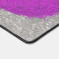 Purple Peace Sign Desk Mat | Zazzle