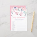 Purple Pink Floral Butterfly Word Scramble Game | Zazzle