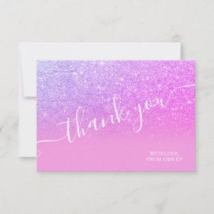 5,000+ Purple Thank You Cards | Zazzle