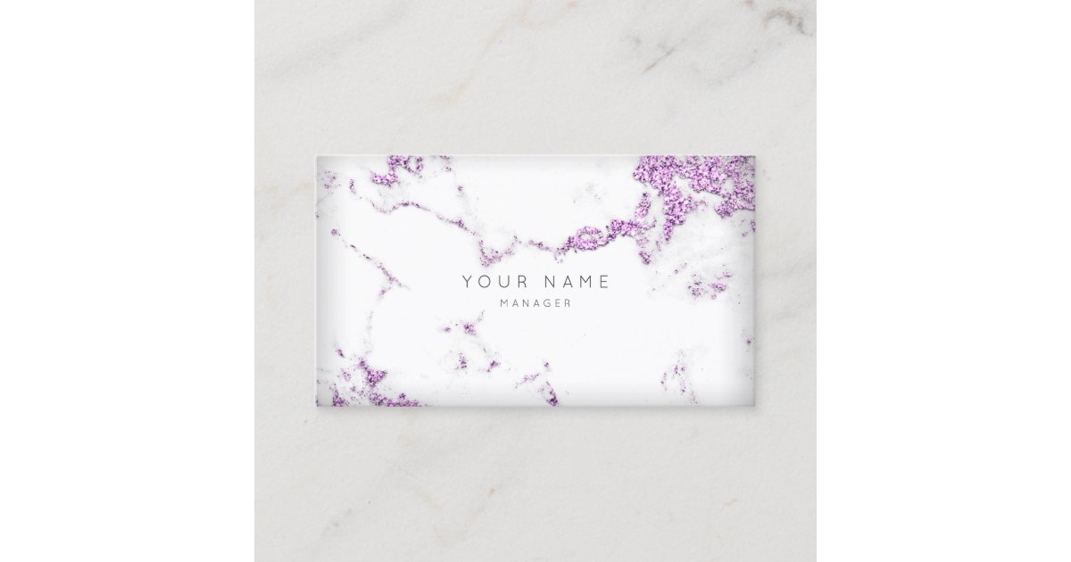 Purple Plum White Gray Carrara Marble Appointment | Zazzle