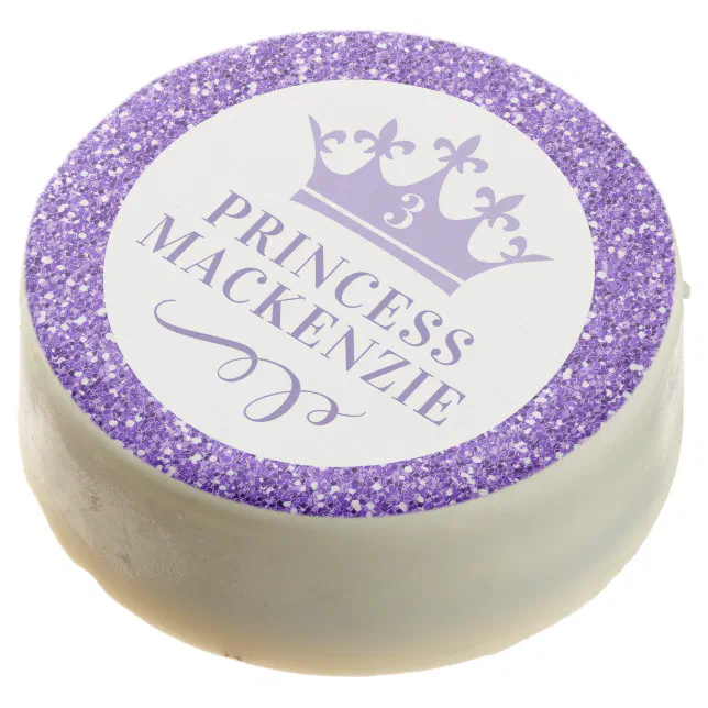 Purple Princess Birthday Personalized Oreo Cookies | Zazzle