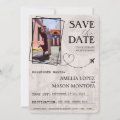 Purple Puerto Rico Passport Save The Date | Zazzle