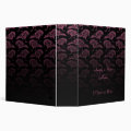 Purple Raven Gothic Anniversary Binder | Zazzle