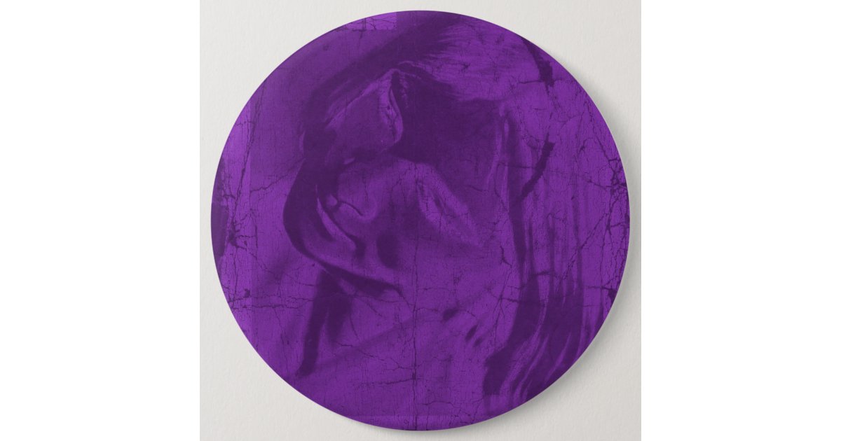 Purple Reflections Button | Zazzle
