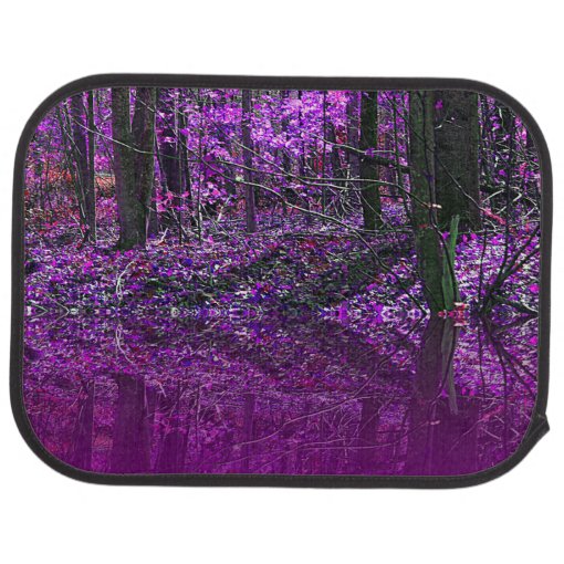 Purple Reflections Car Floor Mat | Zazzle