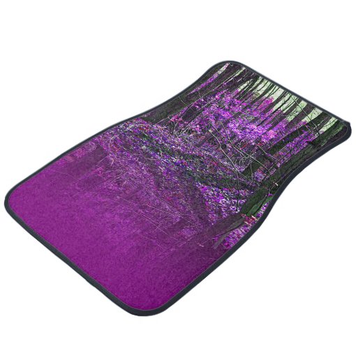 Purple Reflections Car Floor Mat | Zazzle