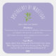 Purple | Sage Smudge Spray Bottle Labels | Zazzle