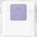 Purple | Sage Smudge Spray Bottle Labels | Zazzle