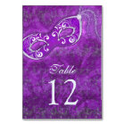 Masquerade Ball Table Number | Zazzle.com