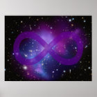 Purple Infinity Symbol Poster | Zazzle.com