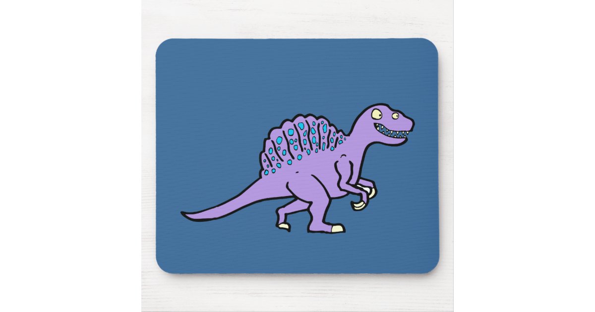 Purple Spinosaurus Mouse Pad | Zazzle