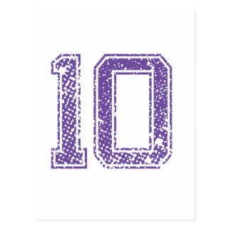 Number 10 Postcards & Postcard Template Designs | Zazzle