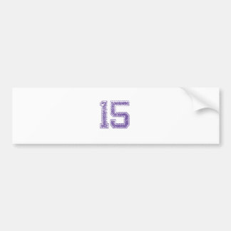 Number 15 Stickers | Zazzle