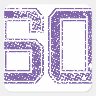 Number 60 Stickers | Zazzle