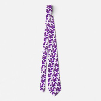 Purple Squirrel Corporate Employee Neck Tie | Zazzle