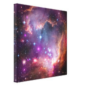 Purple Stars Galaxy Space Astronomy Canvas Print | Zazzle