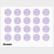 Purple Thanks a Lotto Sticker Lottery Ticket Favor | Zazzle