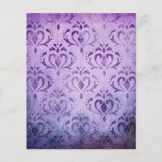 Purple Scrapbook Paper | Zazzle