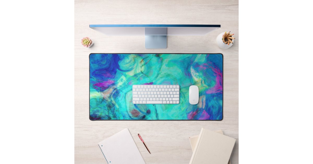 Purple Water Sprite Desk Mat | Zazzle