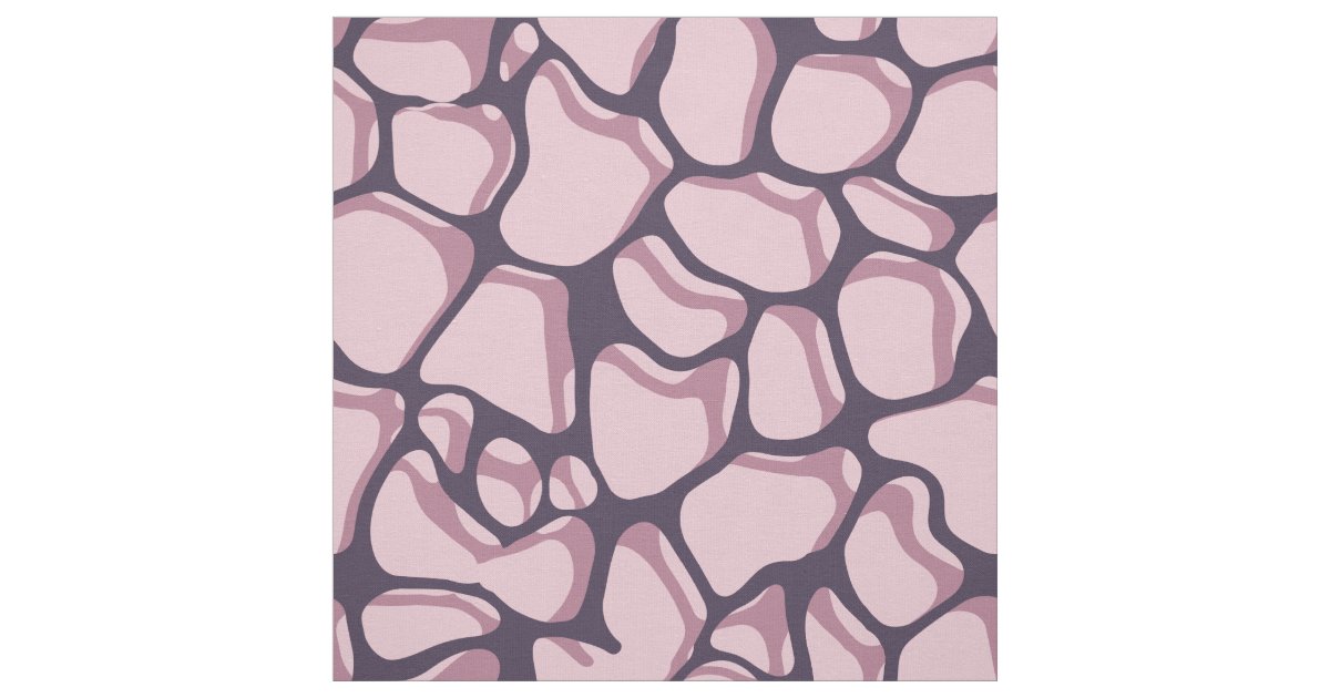 Purple Wavy Water Ripple Repeating Pattern Fabric | Zazzle