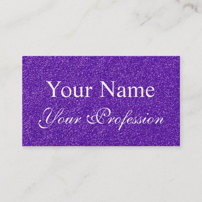 Purple White Appointment Reminder Business Cards | Zazzle.com