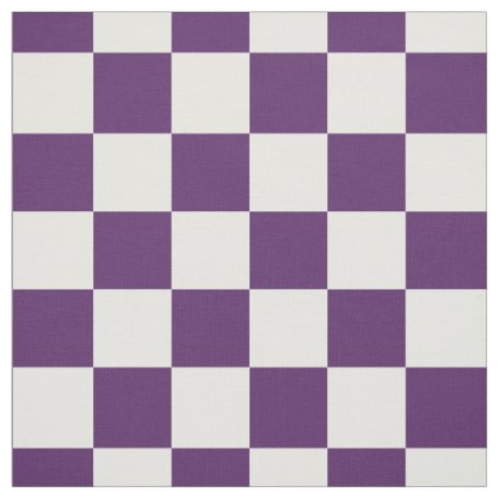 Checkerboard Pattern in Pink and Purple Fabric | Zazzle