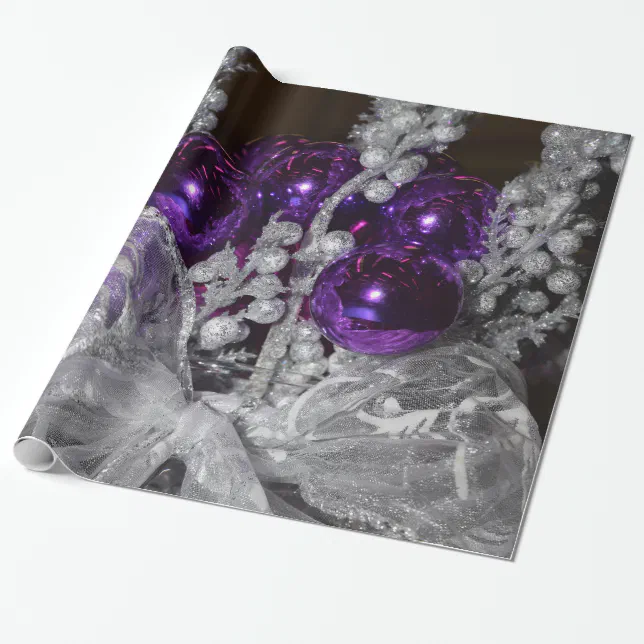 Purple Wrapping Paper | Zazzle