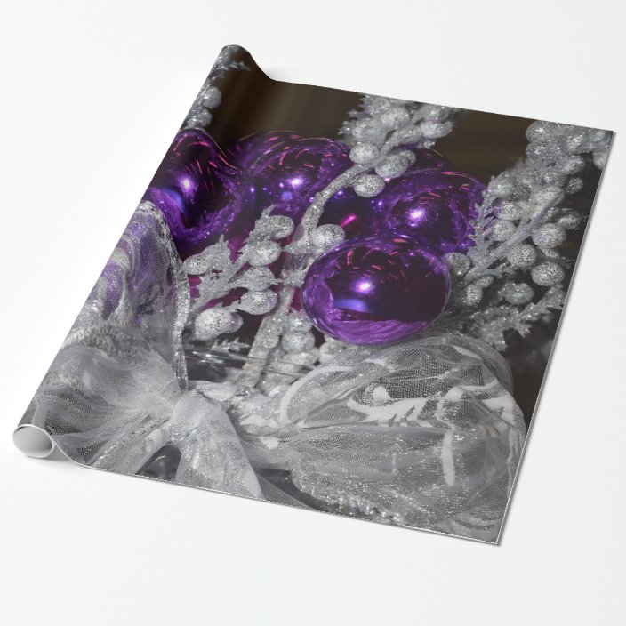 Purple Wrapping Paper | Zazzle.com