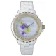 Purple & Yellow Flowers Sheet Music Watch | Zazzle