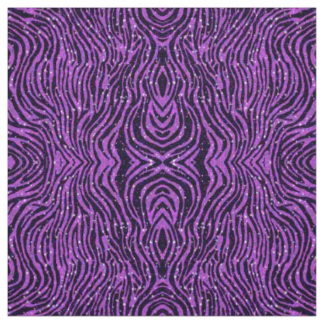 Purple zebra animal print pattern fabric | Zazzle