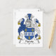 Purvis Family Crest Postcard | Zazzle