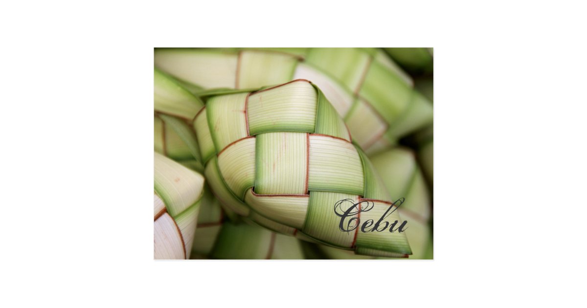 Puso' in Cebu Postcard | Zazzle.com