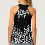 Business Logo | Modern Black Employee Workwear Tank Top | Zazzle