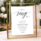 Put A Ring On It Calligraphy Bridal Shower Game Poster | Zazzle
