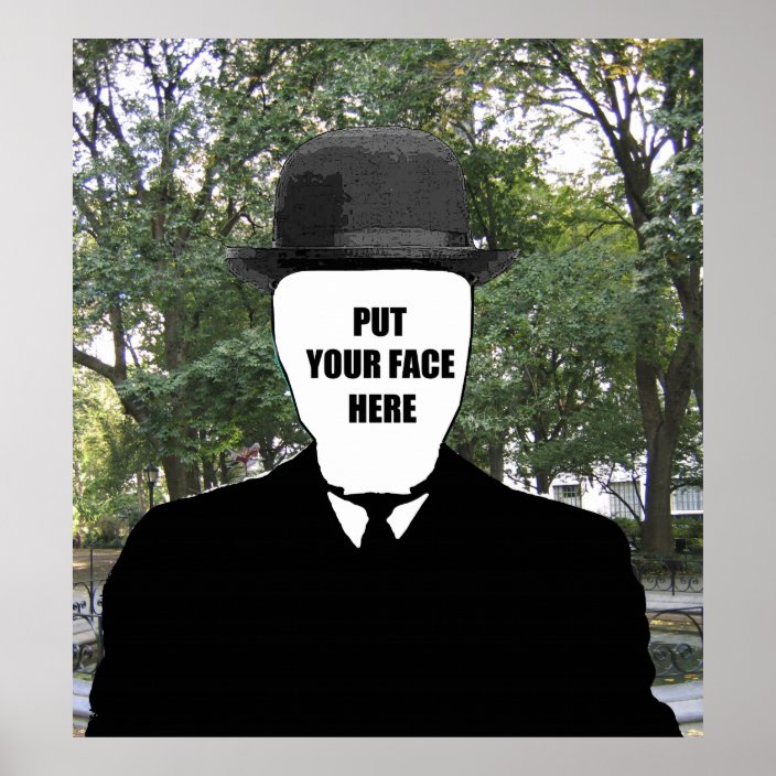 put your face here poster | Zazzle.com