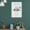 Putt Party Golf Theme Welcome Poster | Zazzle