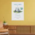 Putt Party Golf Theme Welcome Poster | Zazzle