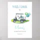 Putt Party Golf Theme Welcome Poster | Zazzle