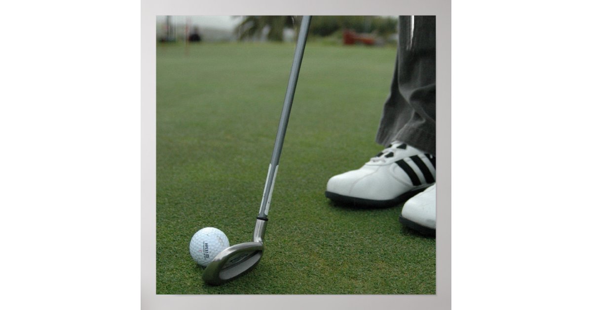 Putter Poster | Zazzle