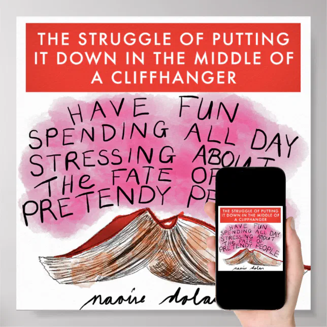 Putting it down poster | Zazzle