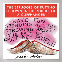 Putting it down poster | Zazzle