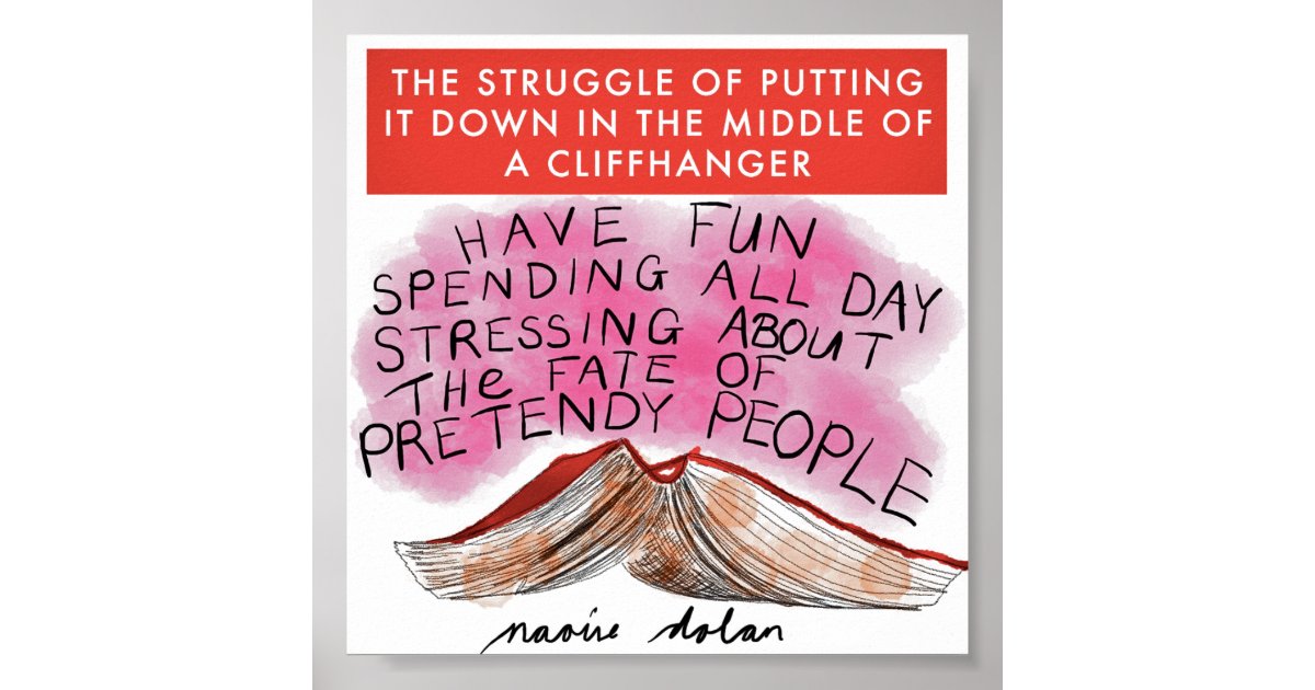Putting it down poster | Zazzle