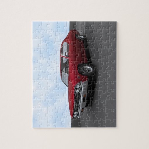 Puzzle: 1969 Chevelle SS: Candy Apple Finish Jigsaw Puzzle | Zazzle